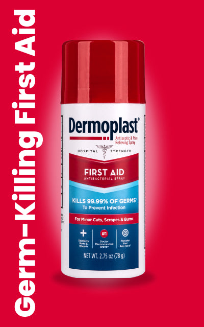Pain & Itch Relief First Aid Spray | Dermoplast®