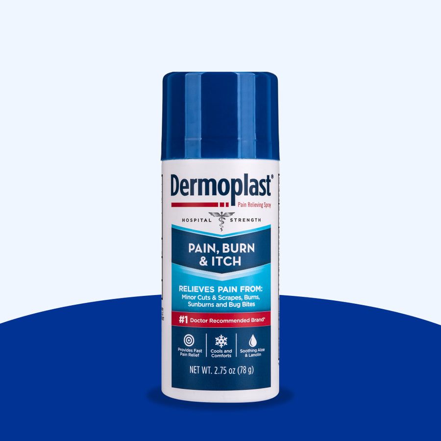 Pain, Burn & Itch Hospital-Trusted Relief Spray - Dermoplast®